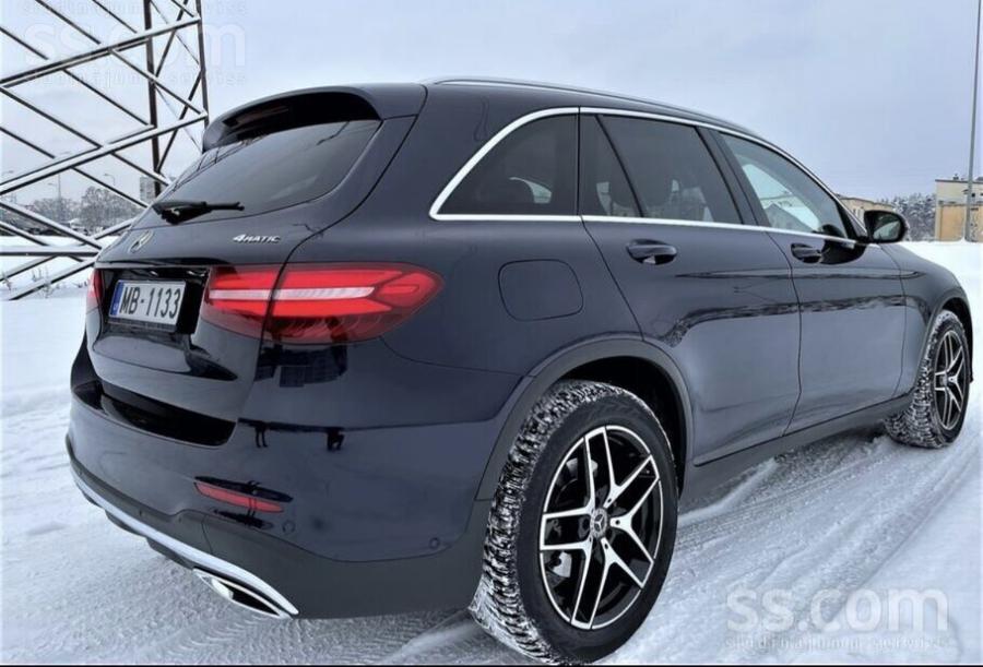 Zils Mercedes-Benz GLC 220 2019 Liepāja, ar dzinēja tilpumu 2.20 L un nobraukumu 118 tūkst. km par 26500 €, foto 3 vietnē AUTOMOTO.COM.LV