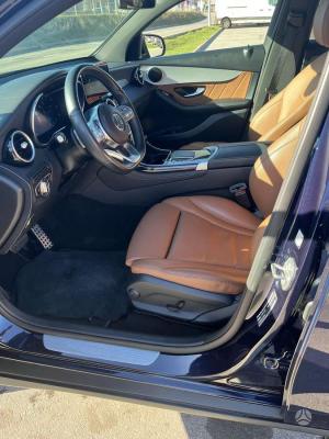 Blue Mercedes-Benz GLC 220 2020 in Vilnius, with an engine capacity of 1.95 L and mileage of 43 thousand km for 31500 €, photo 16 on AUTOMOTO.COM.LV