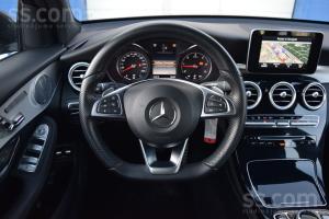 Brown Mercedes-Benz GLC 220 2016 in Riga, with an engine capacity of 2.20 L and mileage of 138 thousand km for 25900 €, photo 11 on AUTOMOTO.COM.LV