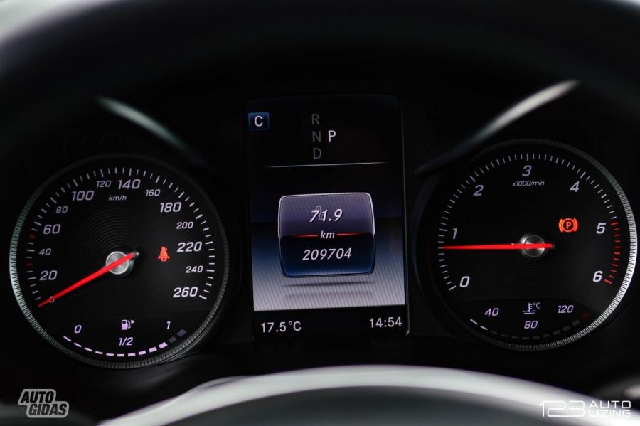Mercedes-Benz GLC 220 2017 in Kretinga, with an engine capacity of 2.10 L and mileage of 209 thousand km for 25800 €, photo 25 on AUTOMOTO.COM.LV