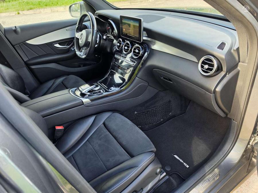 Grey Mercedes-Benz GLC 220 2015 in Kaunas, with an engine capacity of 2.14 L and mileage of 238 thousand km for 15550 €, photo 10 on AUTOMOTO.COM.LV