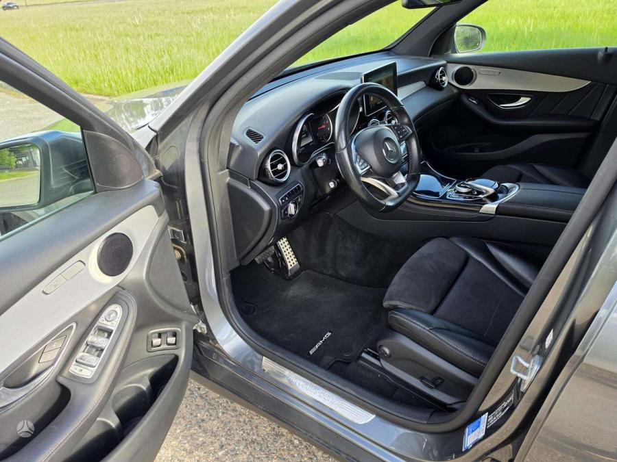 Grey Mercedes-Benz GLC 220 2015 in Kaunas, with an engine capacity of 2.14 L and mileage of 238 thousand km for 15550 €, photo 12 on AUTOMOTO.COM.LV