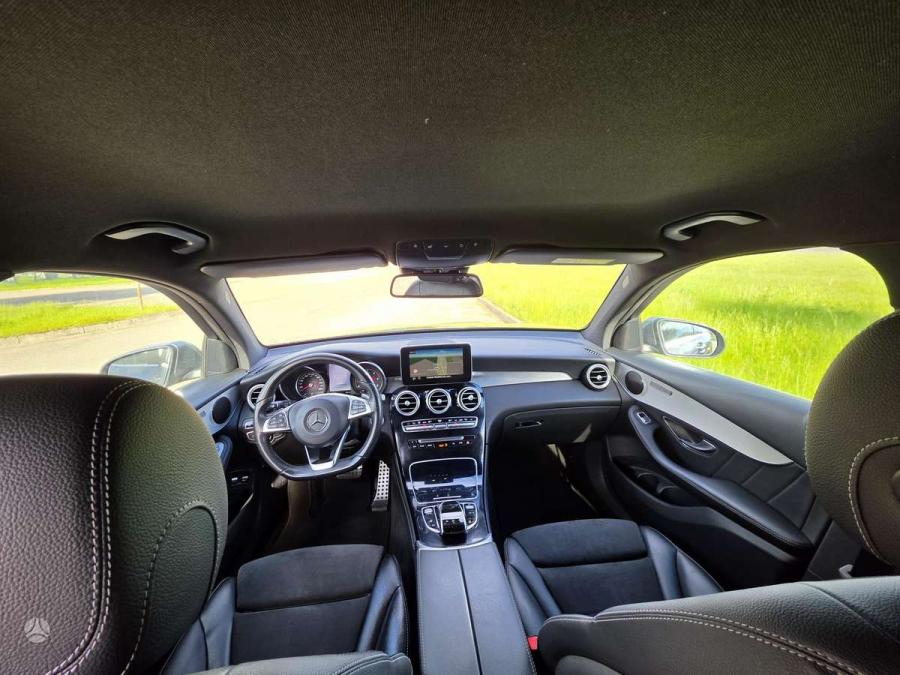 Grey Mercedes-Benz GLC 220 2015 in Kaunas, with an engine capacity of 2.14 L and mileage of 238 thousand km for 15550 €, photo 15 on AUTOMOTO.COM.LV