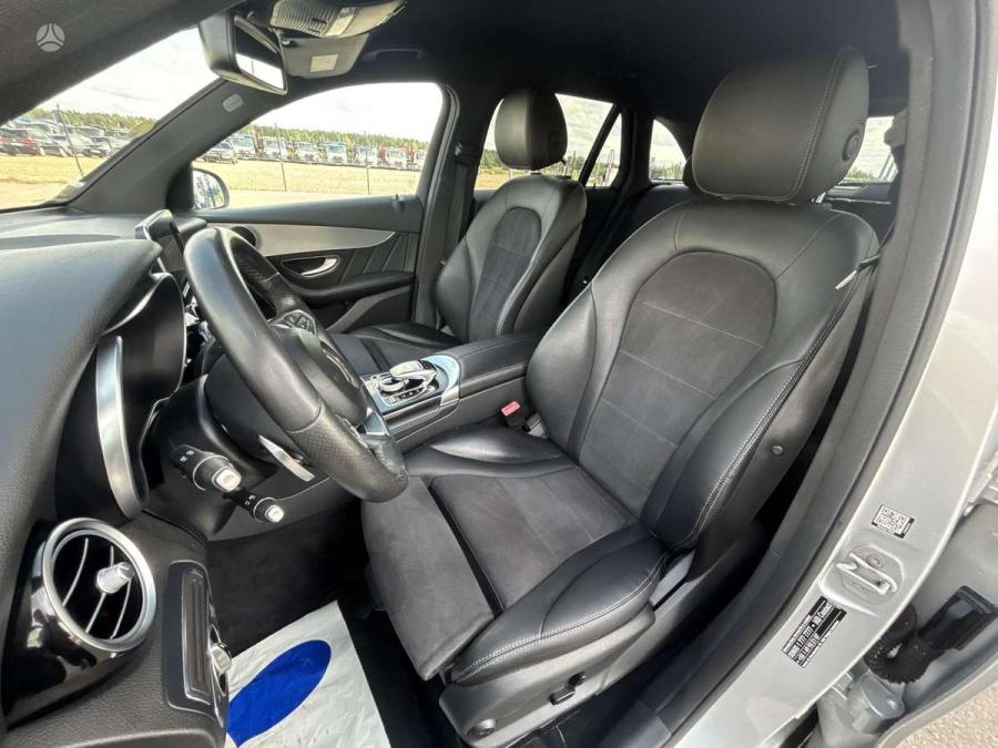 Pelēks Mercedes-Benz GLC 220 2015 Tauragė, ar dzinēja tilpumu 2.14 L un nobraukumu 260 tūkst. km par 13900 €, foto 13 vietnē AUTOMOTO.COM.LV