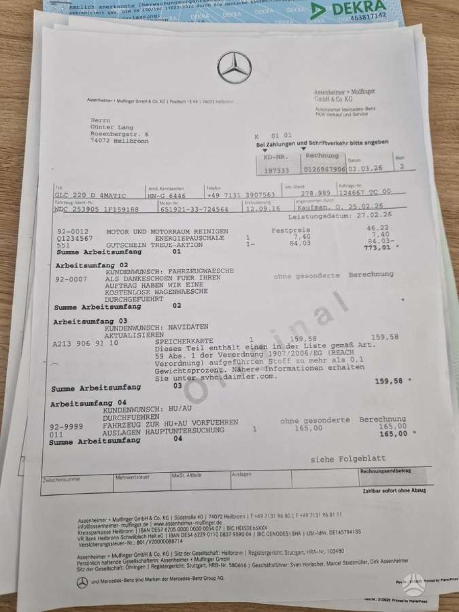 Pelēks Mercedes-Benz GLC 220 2016 Viļņa, ar dzinēja tilpumu 2.14 L un nobraukumu 280 tūkst. km par 15950 €, foto 28 vietnē AUTOMOTO.COM.LV