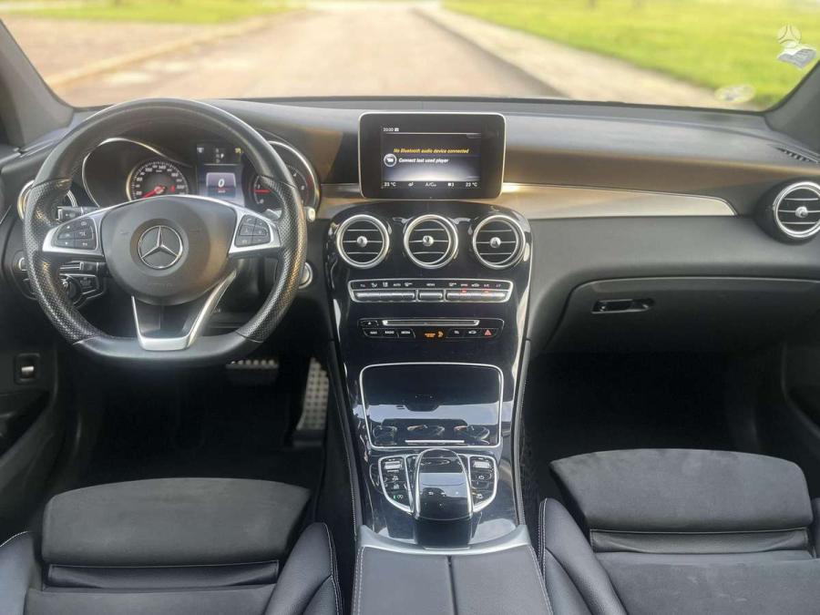 Grey Mercedes-Benz GLC 220 2016 in Kaunas, with an engine capacity of 2.20 L and mileage of 239 thousand km for 17250 €, photo 19 on AUTOMOTO.COM.LV