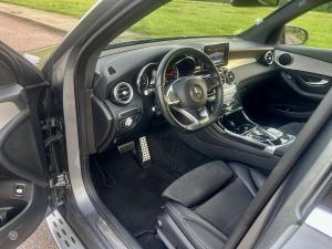 Grey Mercedes-Benz GLC 220 2016 in Kaunas, with an engine capacity of 2.20 L and mileage of 239 thousand km for 17250 €, photo 25 on AUTOMOTO.COM.LV
