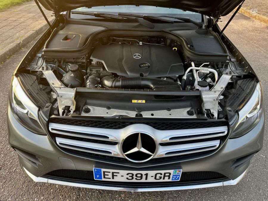 Grey Mercedes-Benz GLC 220 2016 in Kaunas, with an engine capacity of 2.20 L and mileage of 239 thousand km for 17250 €, photo 42 on AUTOMOTO.COM.LV