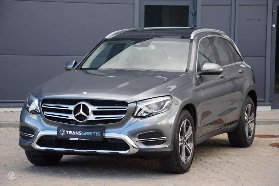 Pelēks Mercedes-Benz GLC 220 2016 Viļņa, ar dzinēja tilpumu 2.14 L un nobraukumu 269 tūkst. km par 15200 €, foto 9 vietnē AUTOMOTO.COM.LV