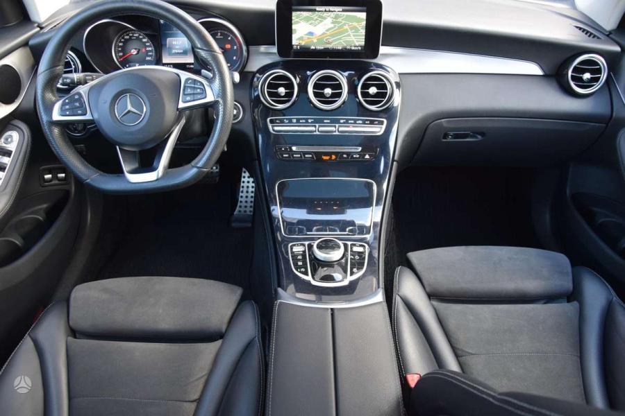 Pelēks Mercedes-Benz GLC 220 2016 Viļņa, ar dzinēja tilpumu 2.14 L un nobraukumu 269 tūkst. km par 15200 €, foto 20 vietnē AUTOMOTO.COM.LV