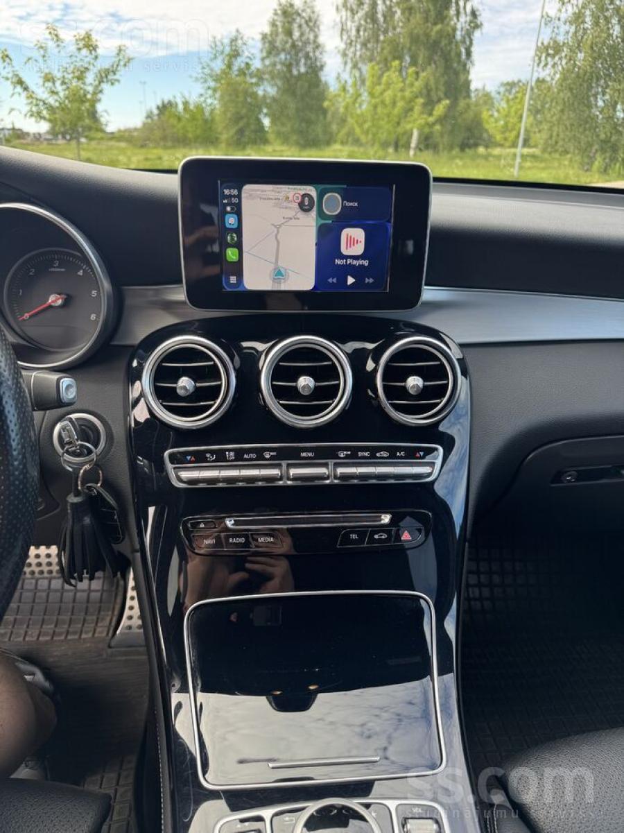 Grey Mercedes-Benz GLC 220 2016 in Riga, with an engine capacity of 2.20 L and mileage of 220 thousand km for 19000 €, photo 12 on AUTOMOTO.COM.LV