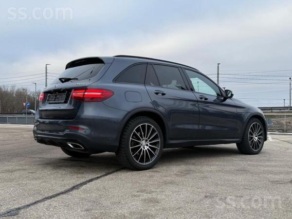 Grey Mercedes-Benz GLC 220 2017 in Riga, with an engine capacity of 2.20 L and mileage of 281 thousand km for 19500 €, photo 10 on AUTOMOTO.COM.LV