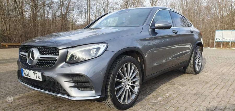 Pelēks Mercedes-Benz GLC 220 2017 Tauragė, ar dzinēja tilpumu 2.20 L un nobraukumu 330 tūkst. km par 20600 €, foto 2 vietnē AUTOMOTO.COM.LV