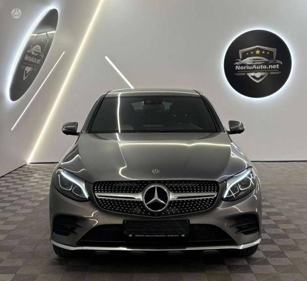 Grey Mercedes-Benz GLC 220 2017 in Marijampole, with an engine capacity of 2.14 L and mileage of 197 thousand km for 27650 €, photo 6 on AUTOMOTO.COM.LV