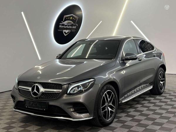 Grey Mercedes-Benz GLC 220 2017 in Marijampole, with an engine capacity of 2.14 L and mileage of 197 thousand km for 25999 €, photo 6 on AUTOMOTO.COM.LV