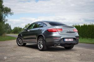 Grey Mercedes-Benz GLC 220 2017 in Elektrenai, with an engine capacity of 2.15 L and mileage of 270 thousand km for 20900 €, photo 6 on AUTOMOTO.COM.LV