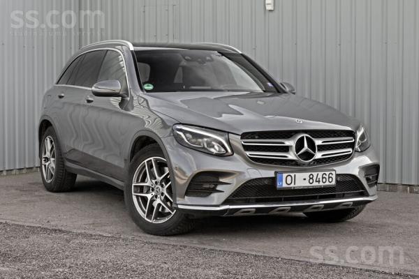 Pelēks Mercedes-Benz GLC 220 2018 Ogre, ar dzinēja tilpumu 2.10 L un nobraukumu 121 tūkst. km par 26000 €, foto 3 vietnē AUTOMOTO.COM.LV