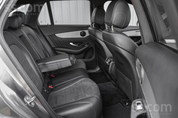 Pelēks Mercedes-Benz GLC 220 2018 Ogre, ar dzinēja tilpumu 2.10 L un nobraukumu 121 tūkst. km par 26000 €, foto 9 vietnē AUTOMOTO.COM.LV