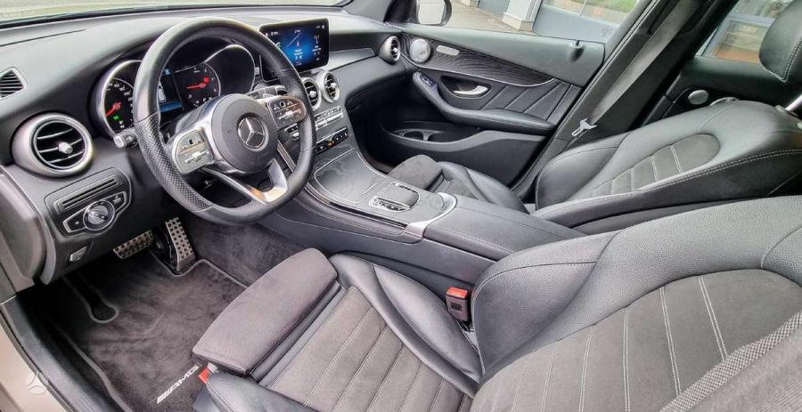 Grey Mercedes-Benz GLC 220 2019 in Klaipeda, with an engine capacity of 1.95 L and mileage of 204 thousand km for 26000 €, photo 14 on AUTOMOTO.COM.LV