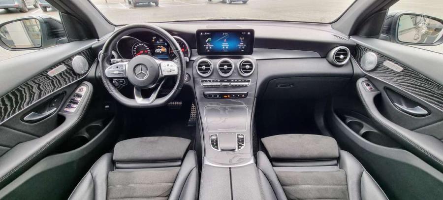 Grey Mercedes-Benz GLC 220 2019 in Klaipeda, with an engine capacity of 1.95 L and mileage of 204 thousand km for 26000 €, photo 18 on AUTOMOTO.COM.LV