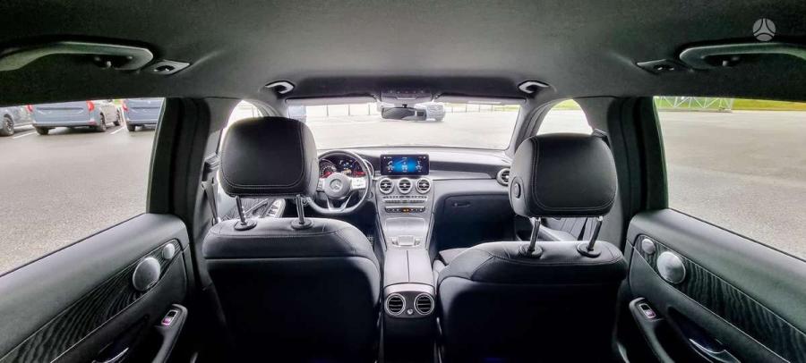 Grey Mercedes-Benz GLC 220 2019 in Klaipeda, with an engine capacity of 1.95 L and mileage of 204 thousand km for 26000 €, photo 22 on AUTOMOTO.COM.LV