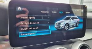 Grey Mercedes-Benz GLC 220 2019 in Klaipeda, with an engine capacity of 1.95 L and mileage of 204 thousand km for 26000 €, photo 26 on AUTOMOTO.COM.LV