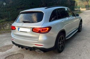 Grey Mercedes-Benz GLC 220 2020 in Taurage, with an engine capacity of 1.95 L and mileage of 187 thousand km for 26500 €, photo 11 on AUTOMOTO.COM.LV