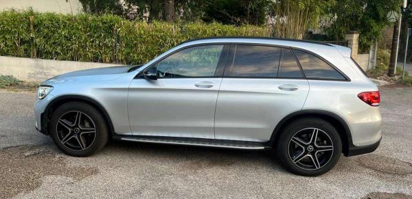Pelēks Mercedes-Benz GLC 220 2020 Tauragė, ar dzinēja tilpumu 1.95 L un nobraukumu 187 tūkst. km par 25990 €, foto 3 vietnē AUTOMOTO.COM.LV