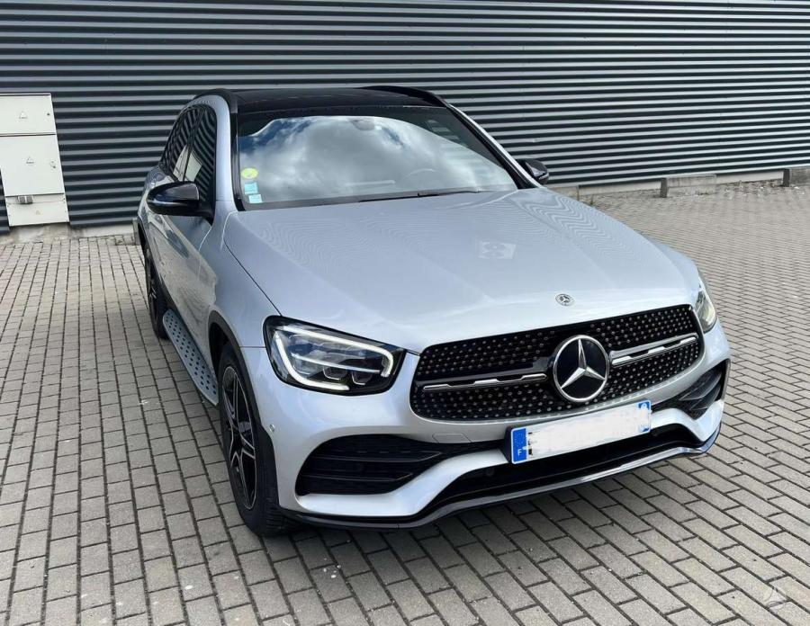 Pelēks Mercedes-Benz GLC 220 2020 Klaipėda, ar dzinēja tilpumu 1.95 L un nobraukumu 188 tūkst. km par 24500 €, foto 7 vietnē AUTOMOTO.COM.LV
