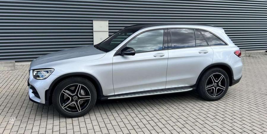 Pelēks Mercedes-Benz GLC 220 2020 Klaipėda, ar dzinēja tilpumu 1.95 L un nobraukumu 188 tūkst. km par 24500 €, foto 8 vietnē AUTOMOTO.COM.LV