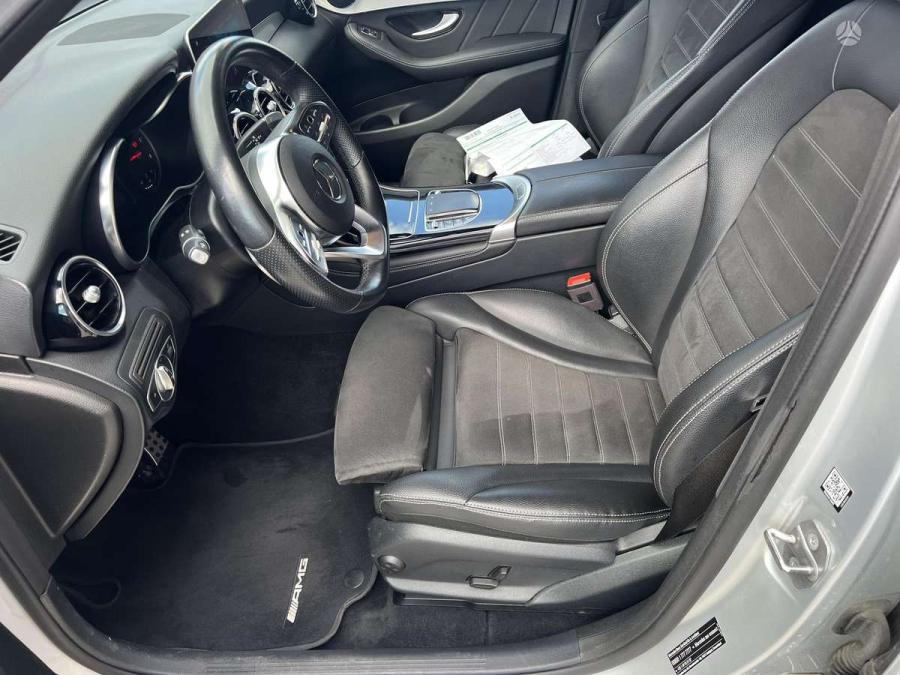 Pelēks Mercedes-Benz GLC 220 2020 Klaipėda, ar dzinēja tilpumu 1.95 L un nobraukumu 188 tūkst. km par 24500 €, foto 27 vietnē AUTOMOTO.COM.LV