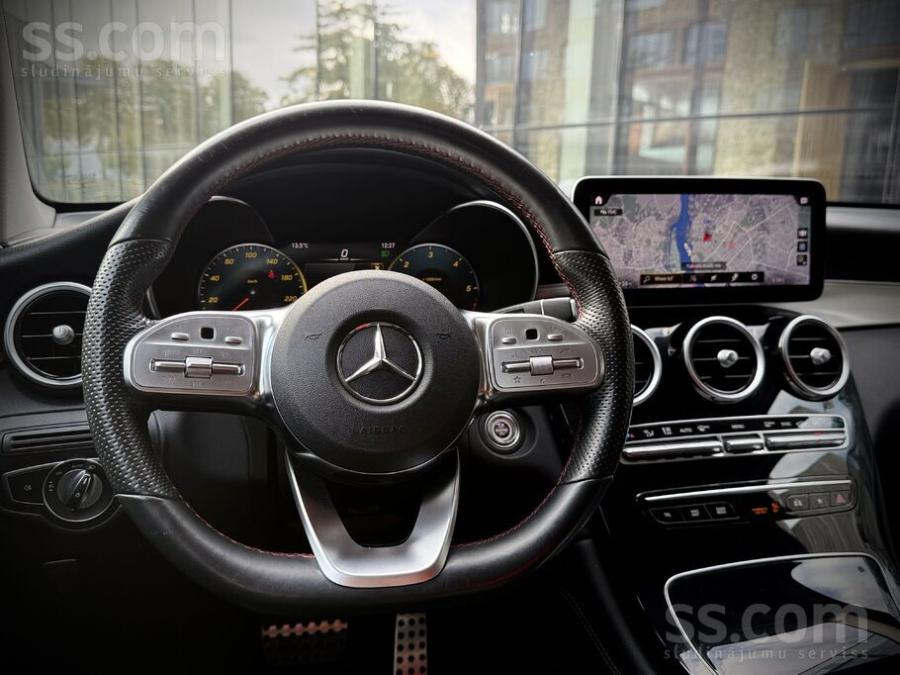 Pelēks Mercedes-Benz GLC 220 2020 Rīga, ar dzinēja tilpumu 2.00 L un nobraukumu 126 tūkst. km par 29900 €, foto 21 vietnē AUTOMOTO.COM.LV