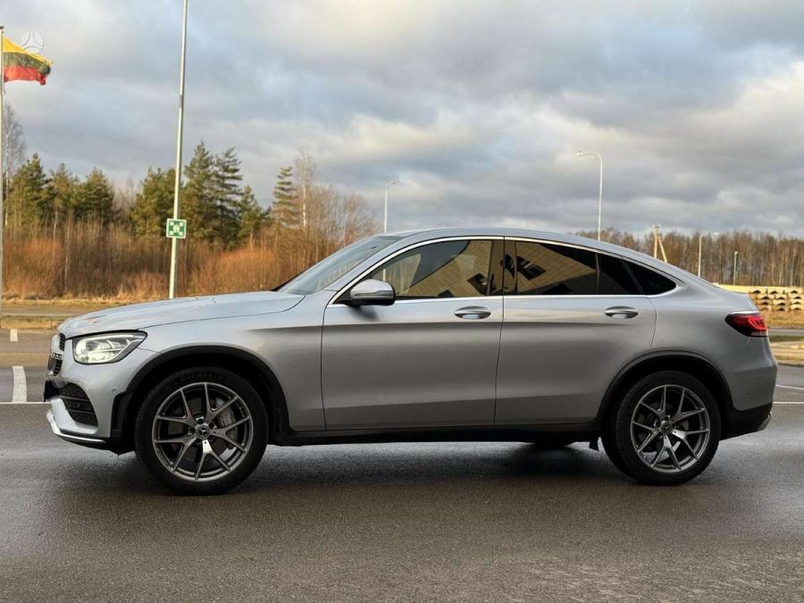 Grey Mercedes-Benz GLC 220 2021 in Panevezys, with an engine capacity of 1.95 L and mileage of 151 thousand km for 33800 €, photo 11 on AUTOMOTO.COM.LV