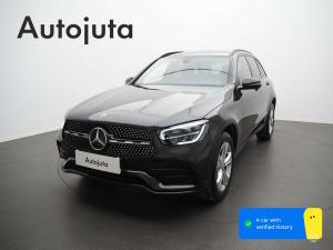Grey Mercedes-Benz GLC 220 2021 in Vilnius, with an engine capacity of 1.95 L and mileage of 71 thousand km for 33500 €, photo  on AUTOMOTO.COM.LV