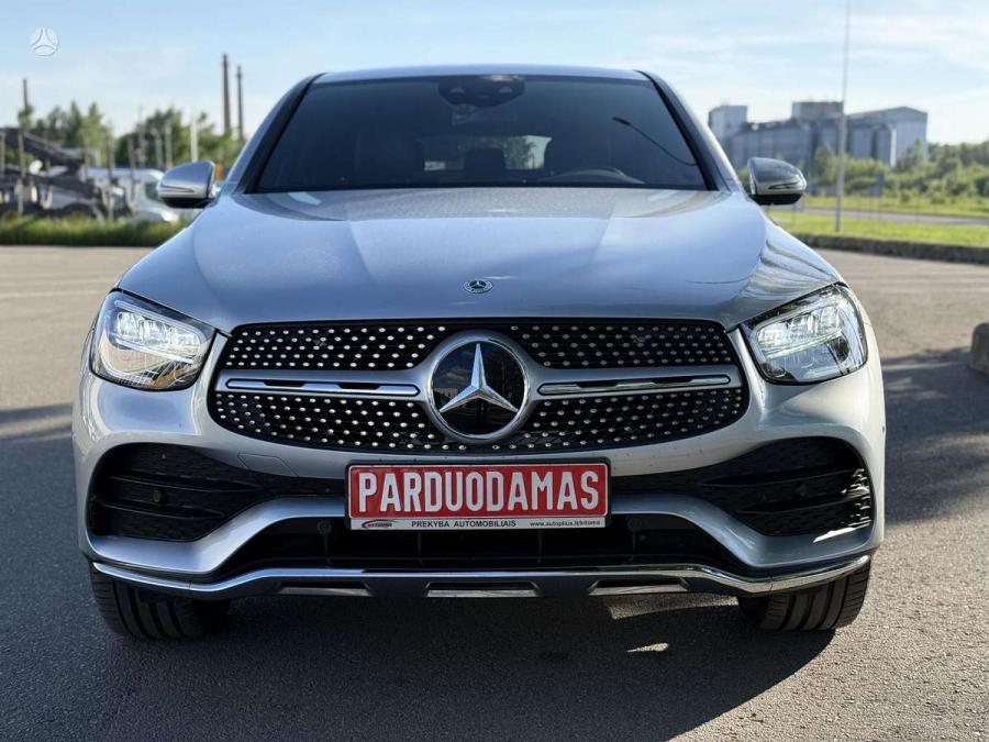 Серый Мерседес ГЛЦ 220 2021 в Паневежис, объемом двигателя 1.95 л и пробегом 151 тыс. км за 32900 €, фото 6 на AUTOMOTO.COM.LV