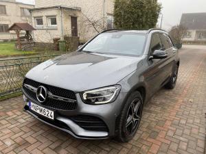 Pelēks Mercedes-Benz GLC 220 2022 Kelmė, ar dzinēja tilpumu 1.95 L un nobraukumu 149 tūkst. km par 28200 €, foto  vietnē AUTOMOTO.COM.LV