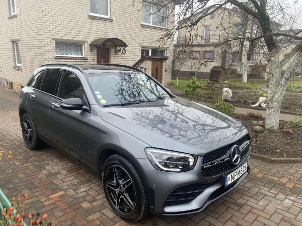 Pelēks Mercedes-Benz GLC 220 2022 Kelmė, ar dzinēja tilpumu 1.95 L un nobraukumu 149 tūkst. km par 28200 €, foto 3 vietnē AUTOMOTO.COM.LV