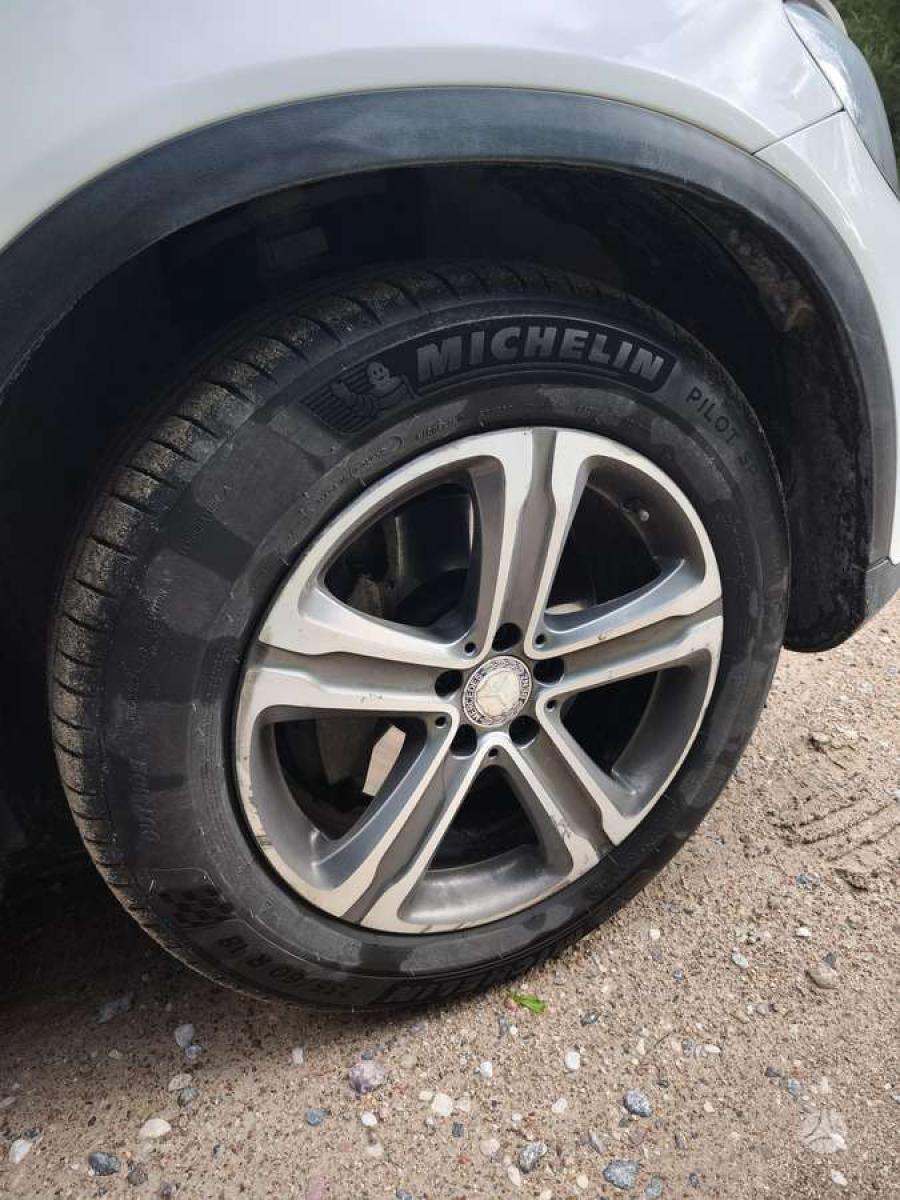 Balts Mercedes-Benz GLC 220 2015 Klaipėda, ar dzinēja tilpumu 2.14 L un nobraukumu 196 tūkst. km par 16300 €, foto 5 vietnē AUTOMOTO.COM.LV