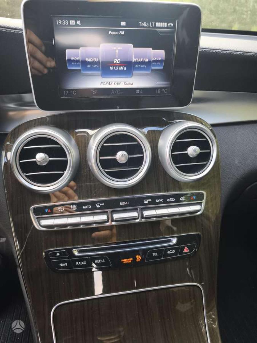 Balts Mercedes-Benz GLC 220 2015 Klaipėda, ar dzinēja tilpumu 2.14 L un nobraukumu 196 tūkst. km par 16300 €, foto 16 vietnē AUTOMOTO.COM.LV
