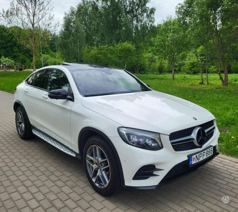 Balts Mercedes-Benz GLC 220 2017 Šauļi, ar dzinēja tilpumu 2.20 L un nobraukumu 225 tūkst. km par 24500 €, foto 4 vietnē AUTOMOTO.COM.LV