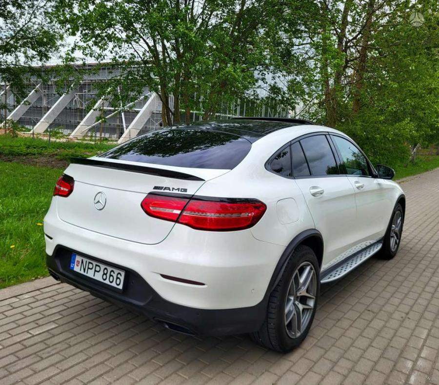 Balts Mercedes-Benz GLC 220 2017 Šauļi, ar dzinēja tilpumu 2.20 L un nobraukumu 225 tūkst. km par 24500 €, foto 8 vietnē AUTOMOTO.COM.LV