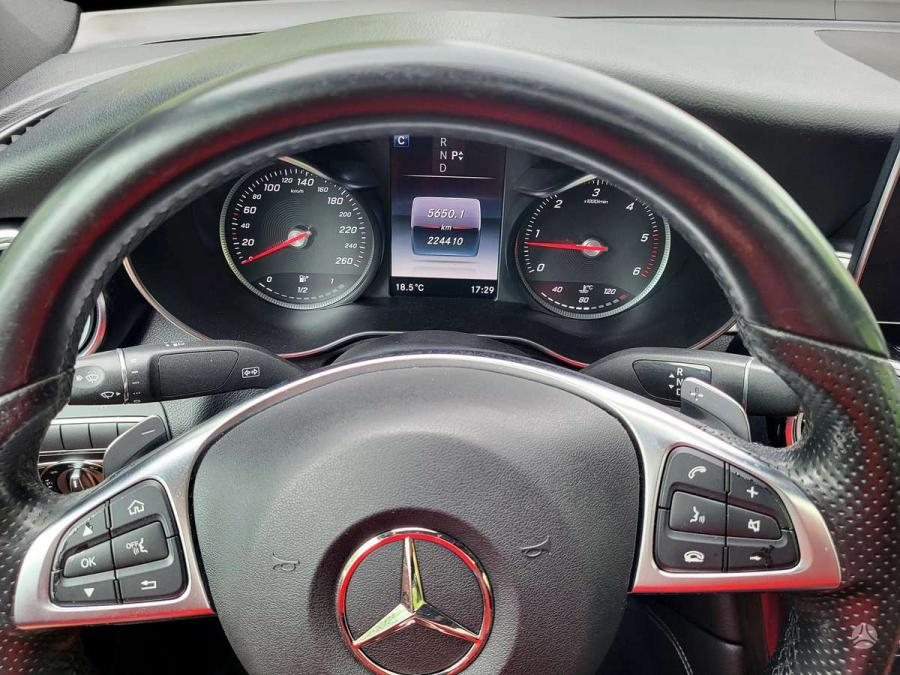 Balts Mercedes-Benz GLC 220 2017 Šauļi, ar dzinēja tilpumu 2.20 L un nobraukumu 225 tūkst. km par 24500 €, foto 25 vietnē AUTOMOTO.COM.LV