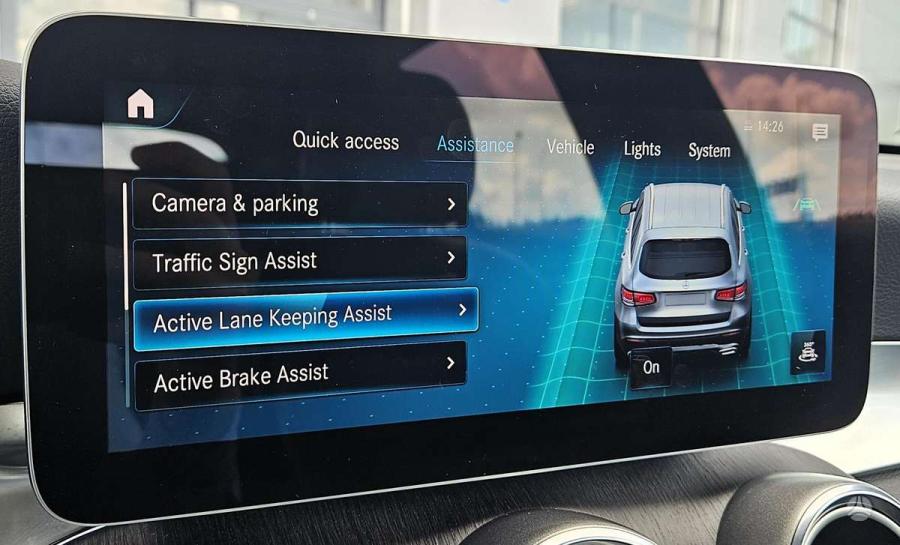 Balts Mercedes-Benz GLC 220 2019 Klaipėda, ar dzinēja tilpumu 1.95 L un nobraukumu 215 tūkst. km par 29500 €, foto 32 vietnē AUTOMOTO.COM.LV