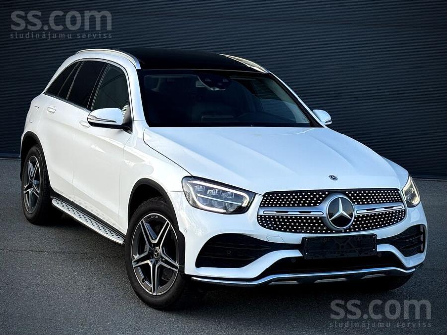 Balts Mercedes-Benz GLC 220 2020 Rīga, ar dzinēja tilpumu 2.20 L un nobraukumu 200 tūkst. km par 45500 €, foto 4 vietnē AUTOMOTO.COM.LV