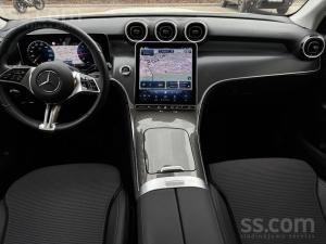 White Mercedes-Benz GLC 220 2023 in Riga, with an engine capacity of 2.00 L and mileage of 5 thousand km for 46800 €, photo 19 on AUTOMOTO.COM.LV