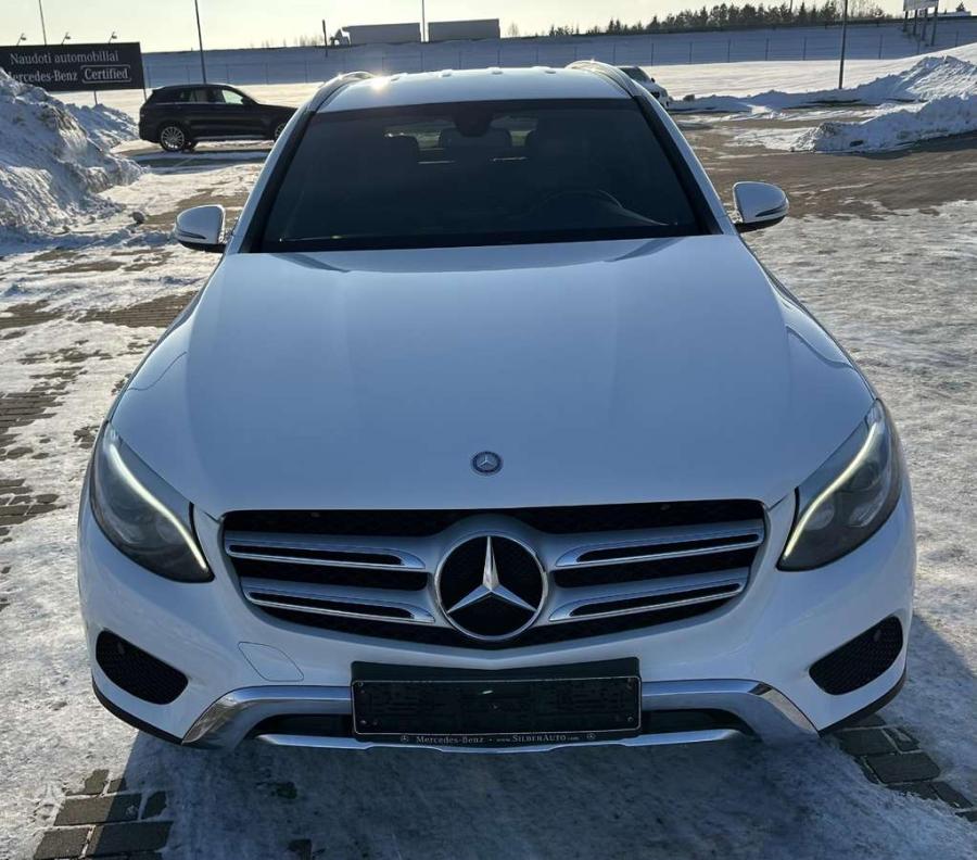 Balts Mercedes-Benz GLC 220 2015 Klaipėda, ar dzinēja tilpumu 2.20 L un nobraukumu 193 tūkst. km par 15800 €, foto 5 vietnē AUTOMOTO.COM.LV