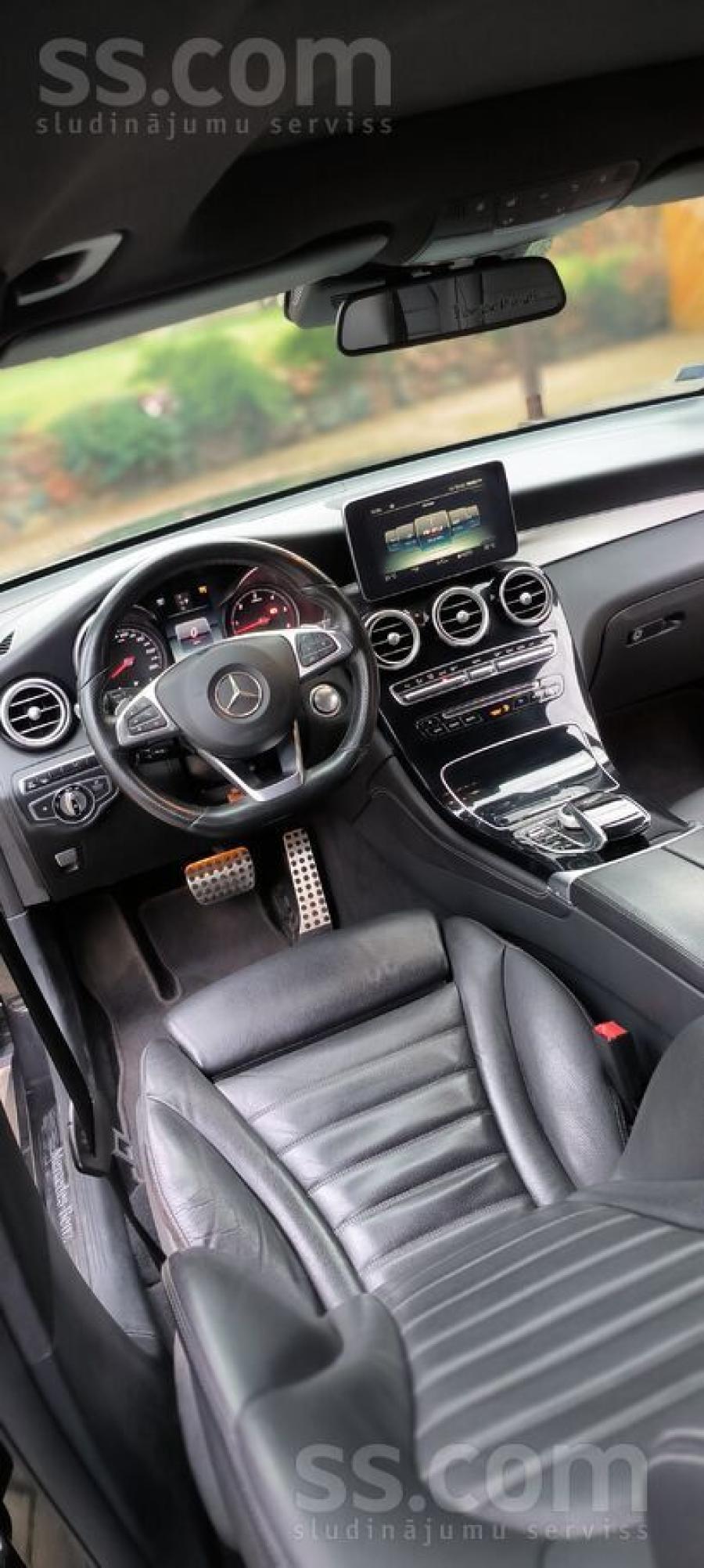 Melns Mercedes-Benz GLC 250 2015 Daugavpils, ar dzinēja tilpumu 2.20 L un nobraukumu 322 tūkst. km par 17500 €, foto 6 vietnē AUTOMOTO.COM.LV