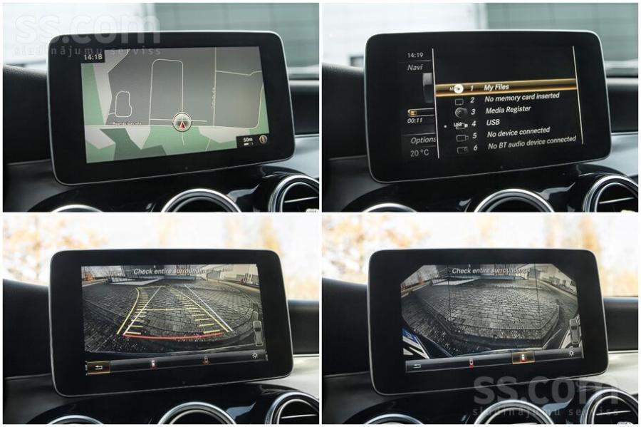 Black Mercedes-Benz GLC 250 2016 in Tukums, with an engine capacity of 2.20 L and mileage of 211 thousand km for 21500 €, photo 31 on AUTOMOTO.COM.LV