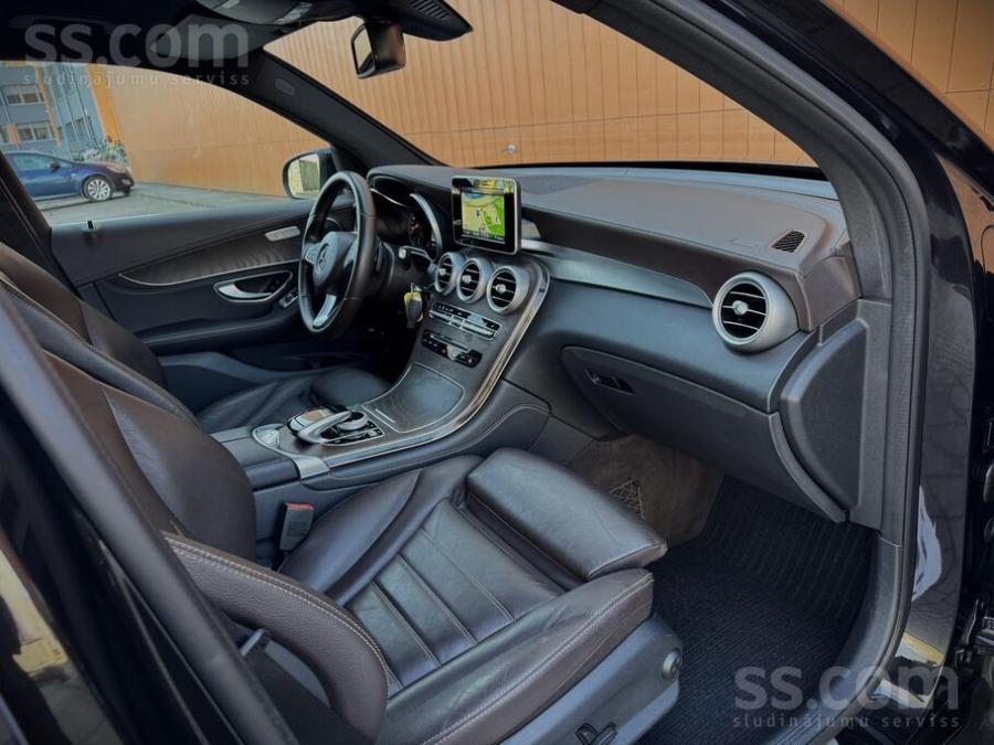 Melns Mercedes-Benz GLC 250 2016 Jūrmala, ar dzinēja tilpumu 2.20 L un nobraukumu 267 tūkst. km par 19990 €, foto 31 vietnē AUTOMOTO.COM.LV