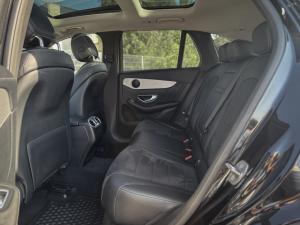 Black Mercedes-Benz GLC 250 2016 in Riga, with an engine capacity of 2.20 L and mileage of 221 thousand km for 20300 €, photo 8 on AUTOMOTO.COM.LV